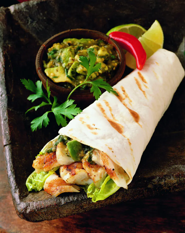 Soft Tacos with Red Snapper and Tomatillo-Avocado Salsa | Seafood ...